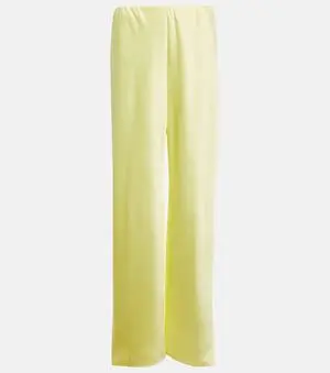 Vince High-rise Wide-leg Satin Pants