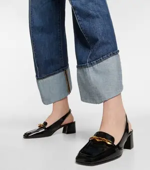 JIMMY CHOO Diamond Tilda 45 Slingback Pumps - Black