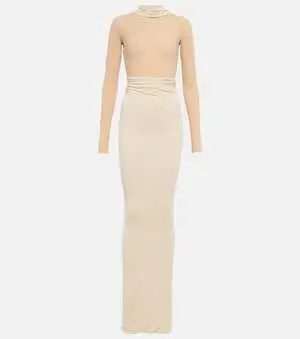 Maison Margiela Draped Evening Dresses