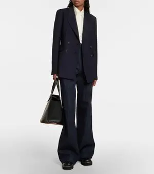 Gabriela Hearst Angela Wool Blazer - Blue