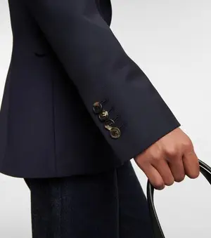 Gabriela Hearst Angela Wool Blazer - Blue
