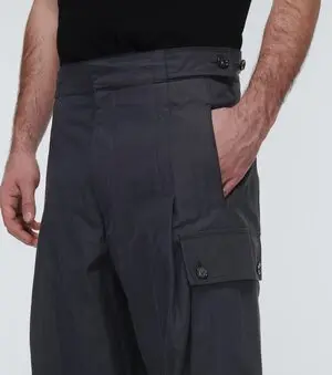 Bottega Veneta Cotton-blend Twill Cargo Pants
