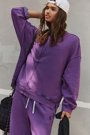 Free People FP Movement All Star Solid Pullover Champion