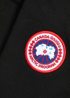 Canada Goose Huron Hooded Cotton Sweatshirt - Black
