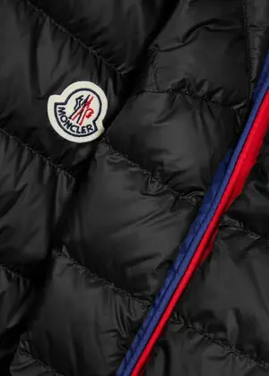 Moncler Agout Quilted Shell Jacket - Black