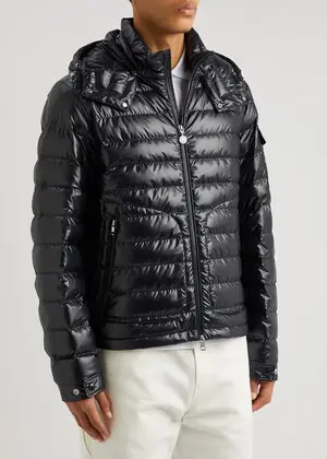 Moncler Lauros Quilted Shell Jacket