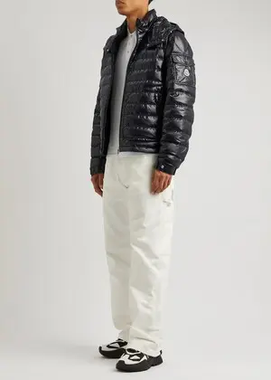 Moncler Lauros Quilted Shell Jacket