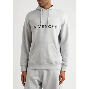 Givenchy Hooded Logo Cotton Sweatshirt M