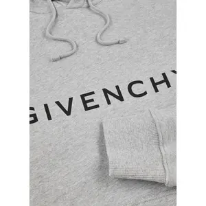 Givenchy Hooded Logo Cotton Sweatshirt M