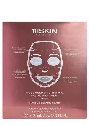 111SKIN Rose Gold Brightening Mask Box Gold
