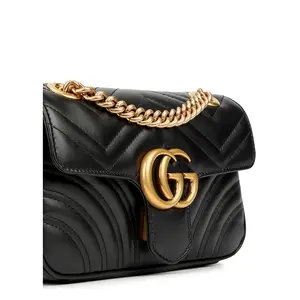 Gucci Gg Marmont Mini Leather Shoulder Bag