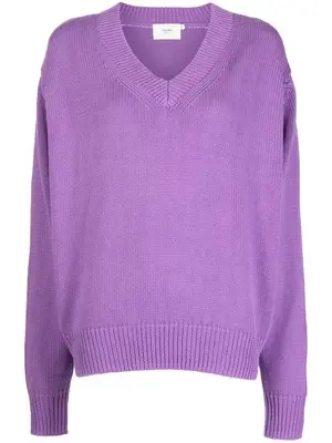 Bassike V-neck Knit Jumper