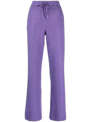 P.a.r.o.s.h Mesh-design Trousers