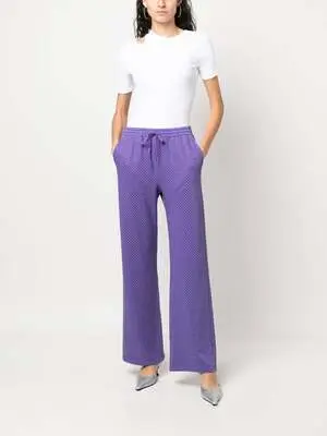 P.a.r.o.s.h Mesh-design Trousers