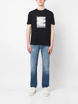 Emporio Armani Straight-leg Jeans - Blue