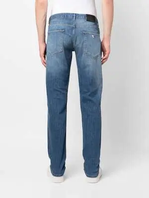 Emporio Armani Straight-leg Jeans - Blue