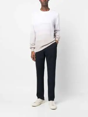 Corneliani Gradient-effect Knitted Jumper