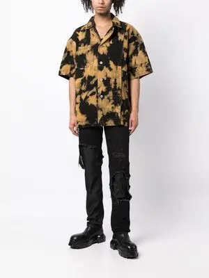 Raf Simons Distressed Slim-leg Jeans