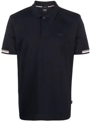 BOSS Short-sleeve Polo Shirt - Blue