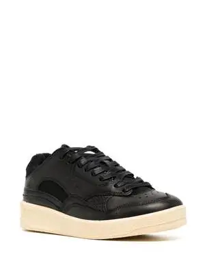 JIL SANDER Basket Low-top Sneakers - Black