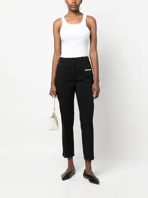 Fabiana Filippi Straight-leg Trousers - Black