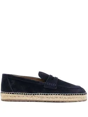 GIANVITO ROSSI Suede Espadrilles - Blue