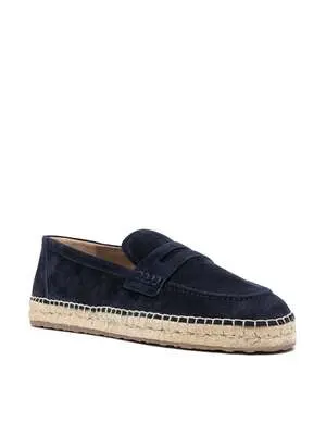 GIANVITO ROSSI Suede Espadrilles - Blue