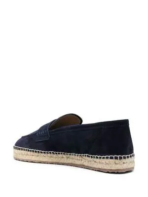 GIANVITO ROSSI Suede Espadrilles - Blue