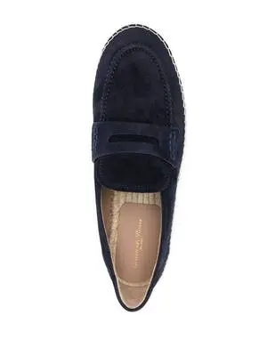 GIANVITO ROSSI Suede Espadrilles - Blue