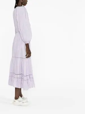 MARANT ETOILE Latifa Flared Midi Dress