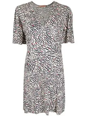 TWINSET Graphic-print Midi Dress