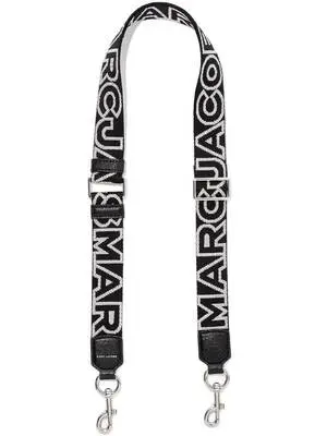 Marc Jacobs The Thin Strap' Logo-motif Strap - Black