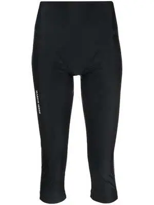 MARINE SERRE Regenerated Active Cropped Leggings
