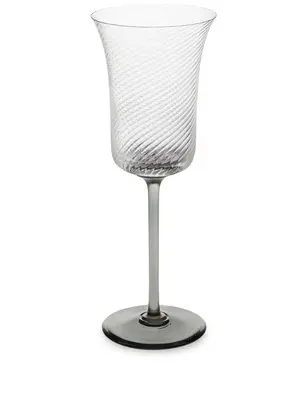 Dolce & Gabbana Murano Hand-blown Wine Glass - White