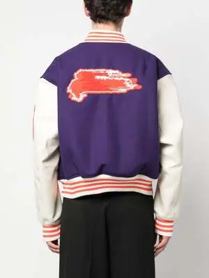 Y3 Graphic-print Bomber Jacket