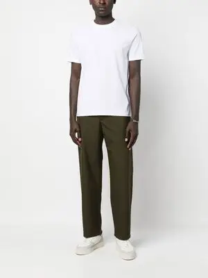 Herno Logo-plaque Cotton T-shirt - White