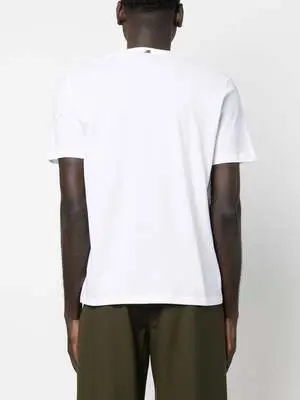 Herno Logo-plaque Cotton T-shirt - White