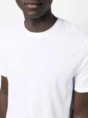 Herno Logo-plaque Cotton T-shirt - White