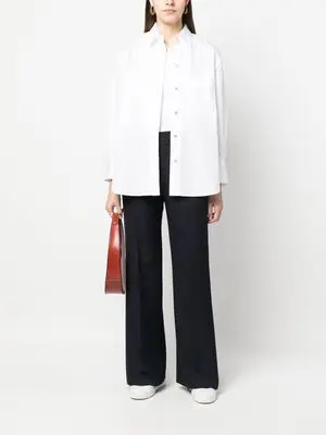 Vince Long Sleeve Shirt - White