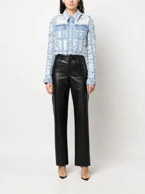 DIESEL® De-slimmy-fsc Denim Cropped Jacket
