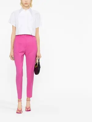 Dolce & Gabbana High-waisted Tapered Trousers