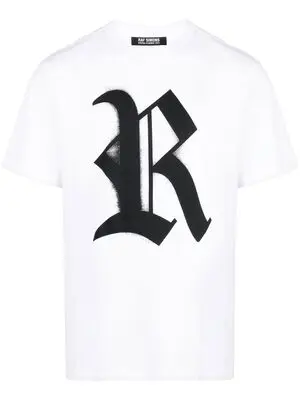 Raf Simons Logo-print Cotton T-shirt