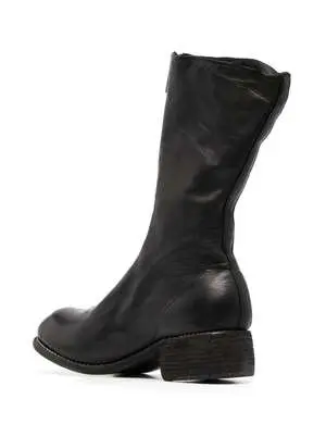 Guidi Front-zip 45mm Leather Boots