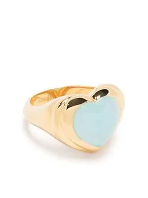 MISSOMA Jelly Heart Gemstone Ring - Gold