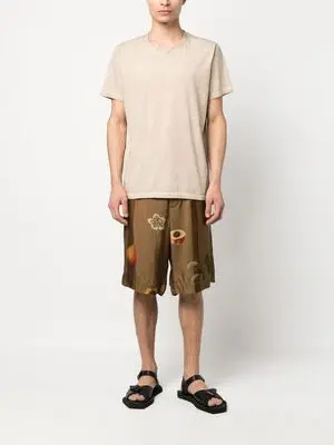 UMA WANG Fruit-print Shorts