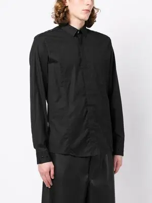 LES HOMMES Eyelet-embellished Shirt
