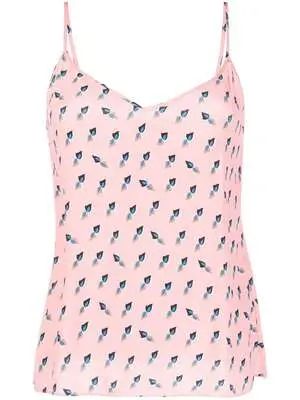 Diane Von Furstenberg Graphic-print Top