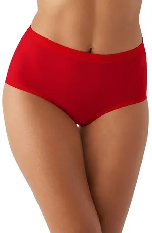 Wacoal Understated Cotton Blend Briefs Barbados Cherry
