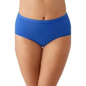 Wacoal Understated Cotton Blend Briefs Beaucoup Blue