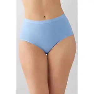 Wacoal Understated Cotton Blend Briefs - Bel Air Blue